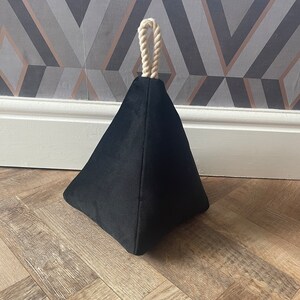 Door Stop-black Velvet-door Stop-door Weight-door Stay - Etsy