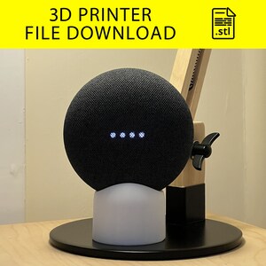 Google Nest Mini Stand File for 3D Printing - DIGITAL DOWNLOAD ONLY - Etsy