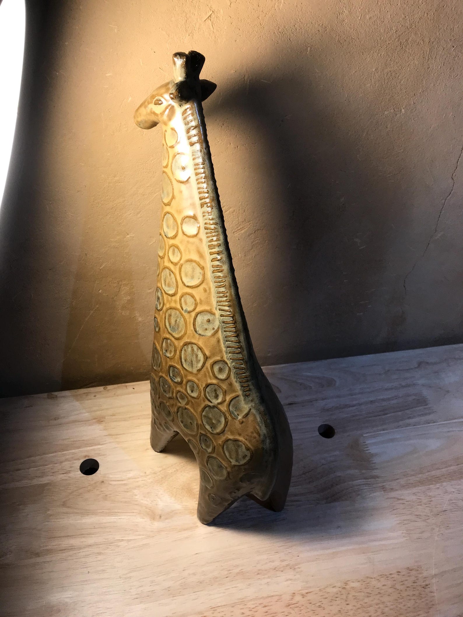 Lisa Larson Giraffe Retired From the Stova Zoo Series Signed Midcentury ...