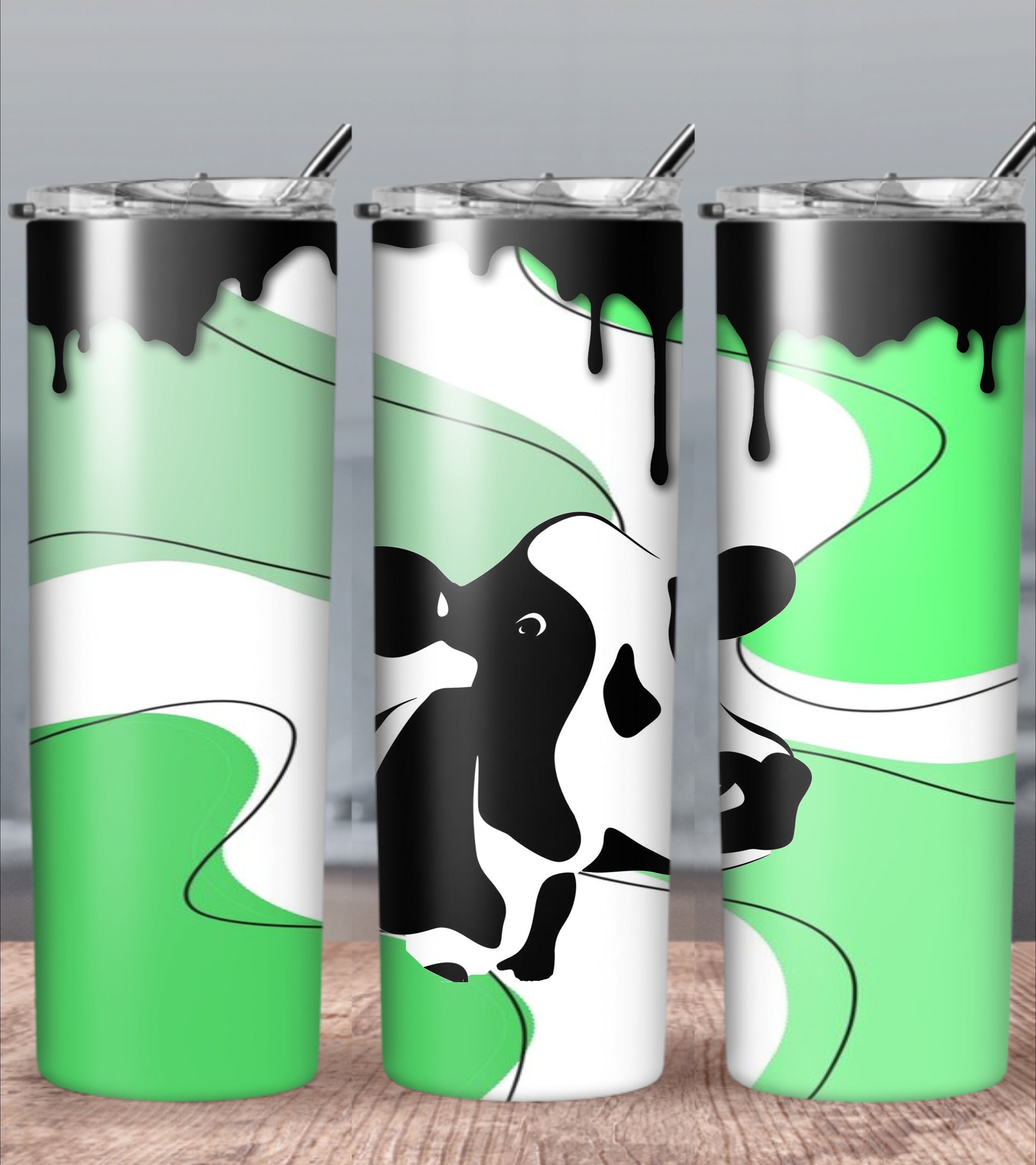 8 PNG Cow Designs - Etsy