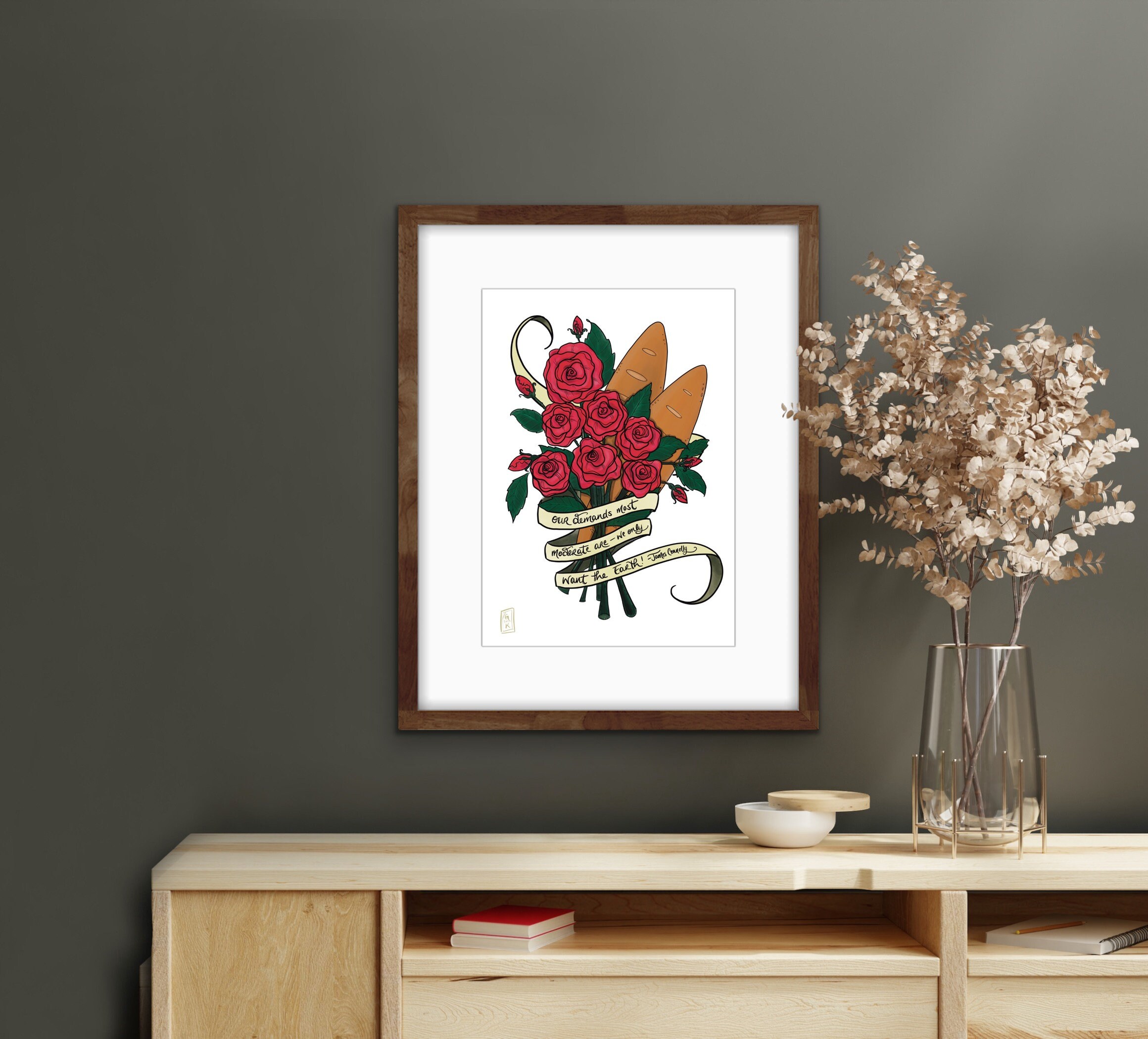 Bread and Roses DIGITAL DOWNLOAD - Etsy