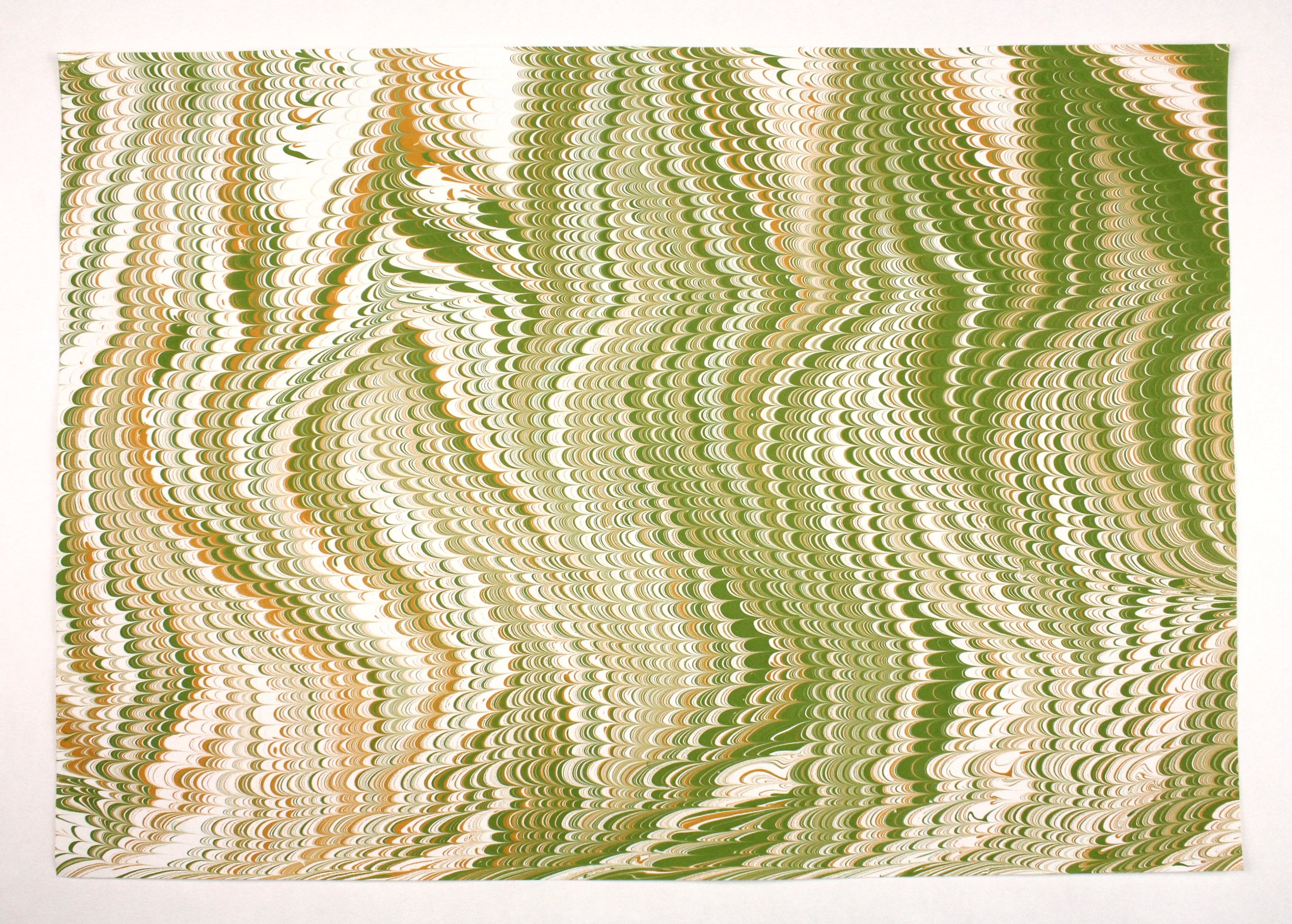 A3 Hand Marbled Paper Various Patterns Including Spanish Ripple Drawn ...