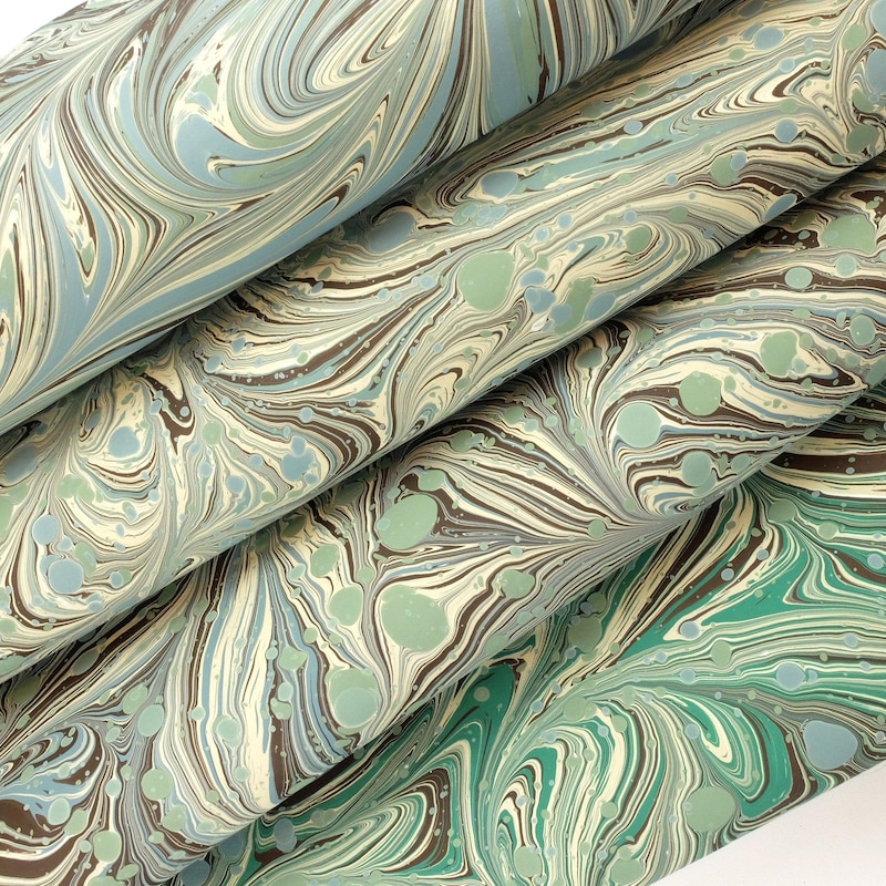 Marbled Paper - Etsy
