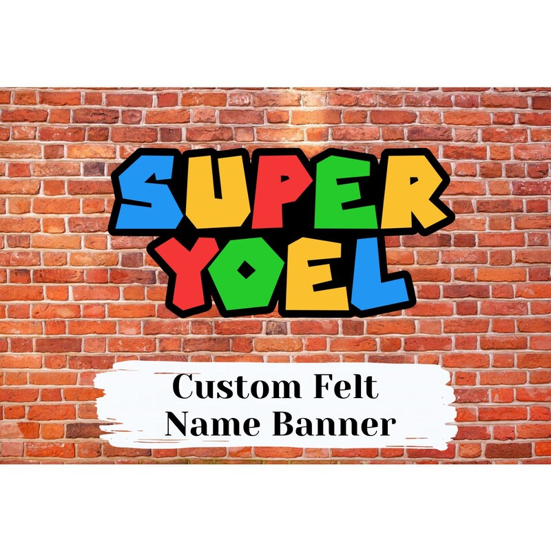 Mario Kart Banner - Etsy