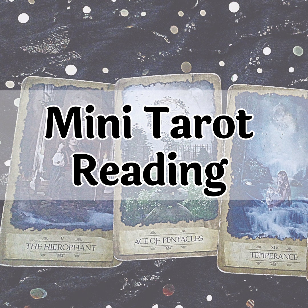 Mini Tarot Reading by Mystic Maia Moon - Etsy