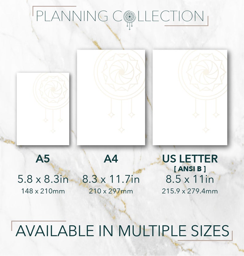 Digital Planner - Project Tracker - Printable: Stay in Control and ...