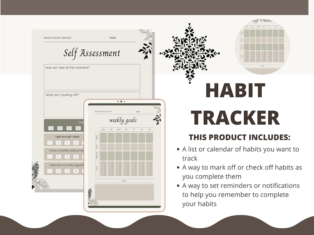 Habit Tracker Journal ,custom Habits Tracker, Simple and Effective ...