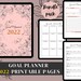 Goal Setting Planner 2022 Printable for Life Management and Self ...