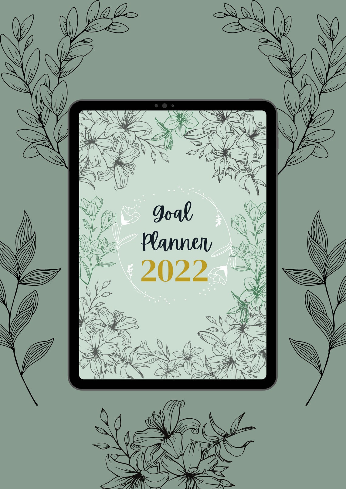 Goal Setting Planner 2022 Printable for Life Management and - Etsy