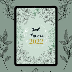 Goal Setting Planner 2022 Printable for Life Management and Self ...