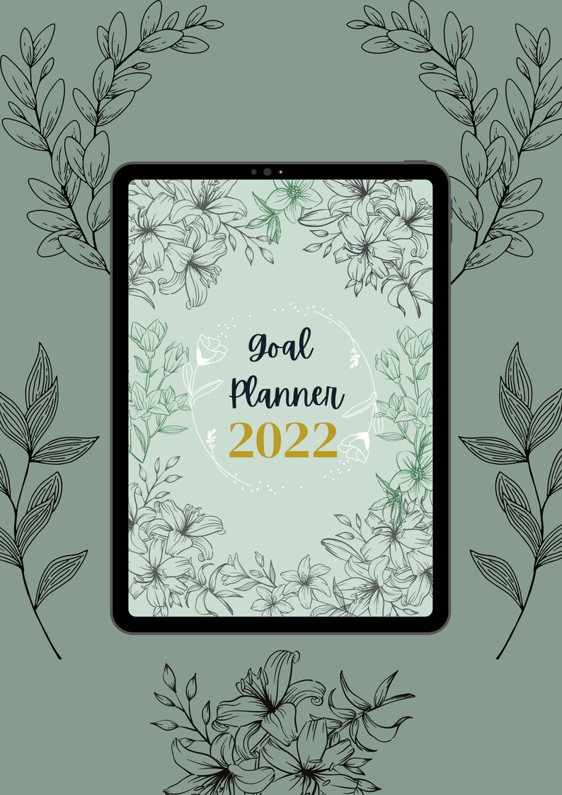Goal Setting Planner 2022 Printable for Life Management and Self ...