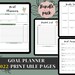 Goal Setting Planner 2022 Printable for Life Management and Self ...