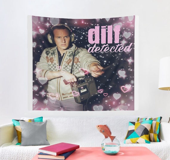 Dilf Detected Patrick Tapestry College Room & Hostel Dorm - Etsy