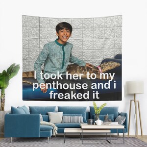 Ravi and Mrs Kipling Tapestry Funny Ravi Whitney Cowgirl - Etsy