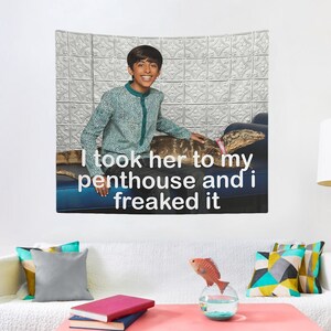 Ravi and Mrs Kipling Tapestry Funny Ravi Whitney Cowgirl - Etsy