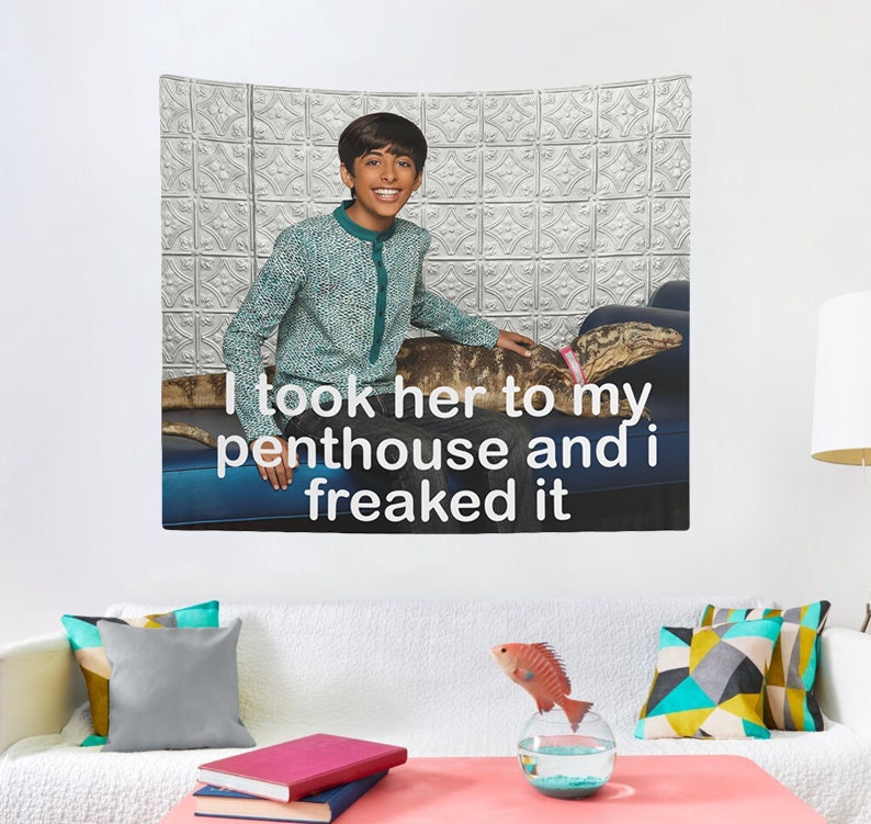 Ravi and Mrs Kipling Tapestry Funny Ravi Whitney Cowgirl - Etsy