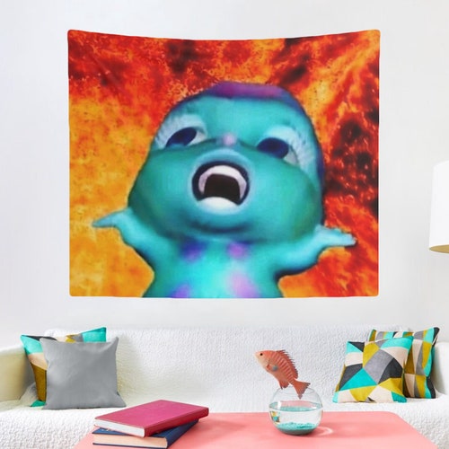 I AM UNHINGED Bibble Meme Sticker Fairytopia Bibble Flames - Etsy