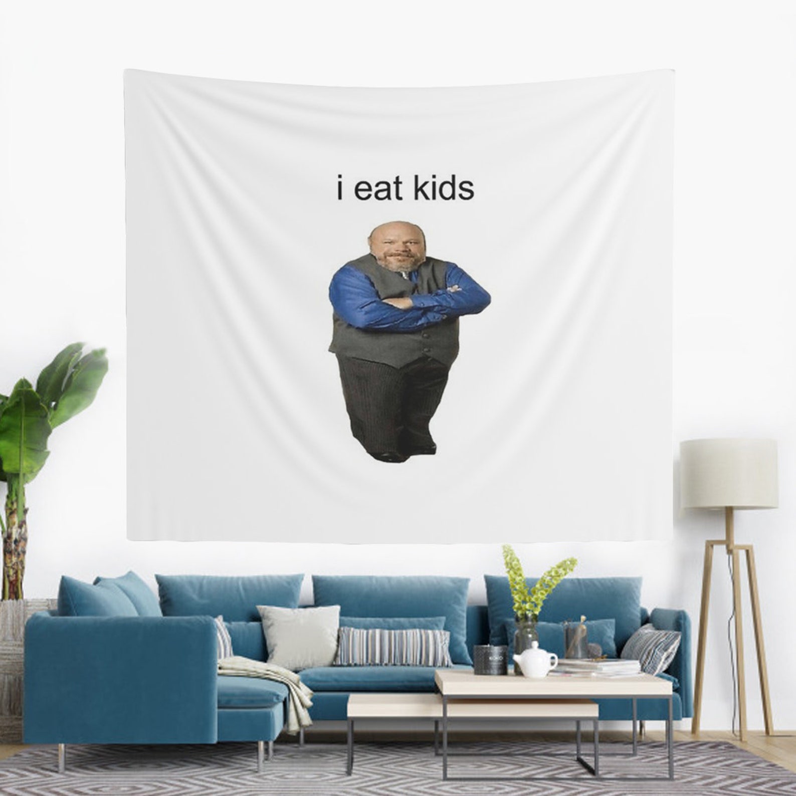 Bertram Eats Kids Tapestry Wall Tapestry Hostel Dorm Decor | Etsy