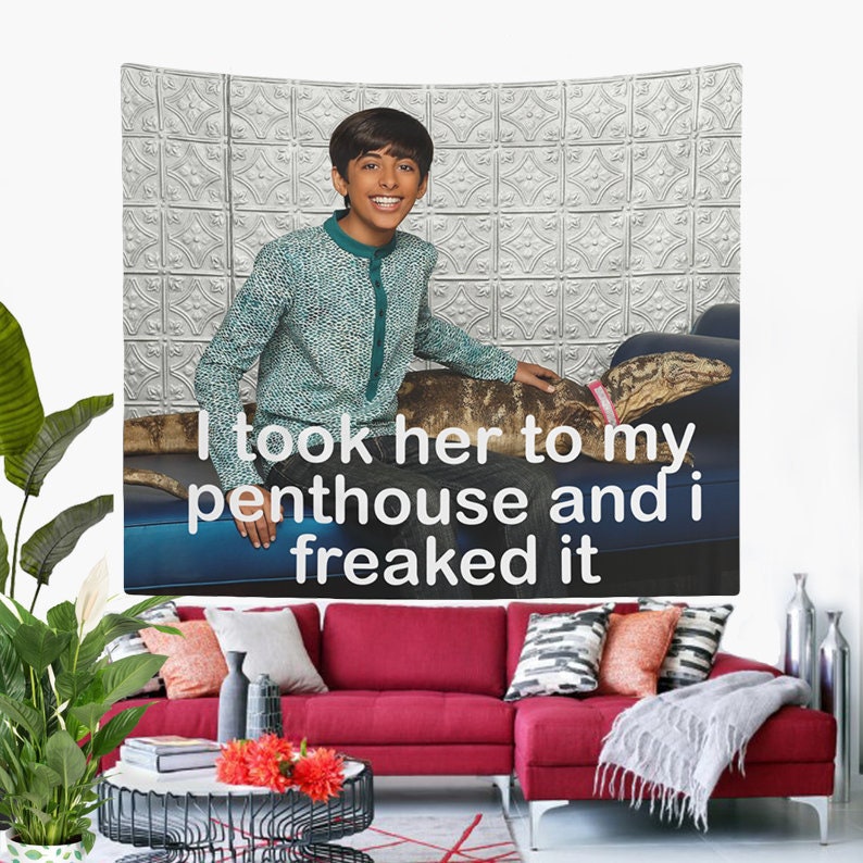 Ravi and Mrs Kipling Tapestry Funny Ravi Whitney Cowgirl - Etsy