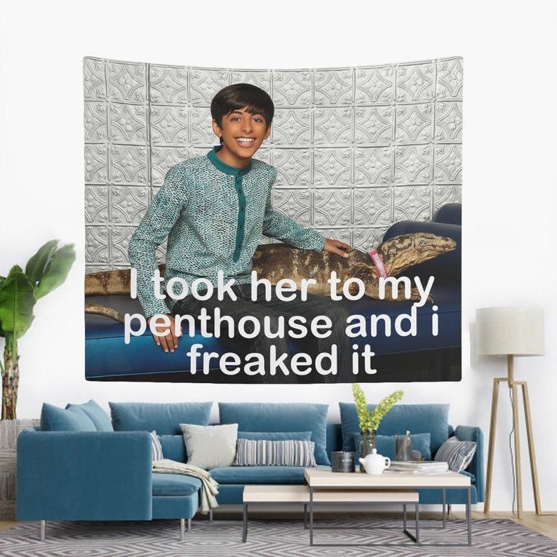 Ravi and Mrs Kipling Tapestry Funny Ravi Whitney Cowgirl - Etsy