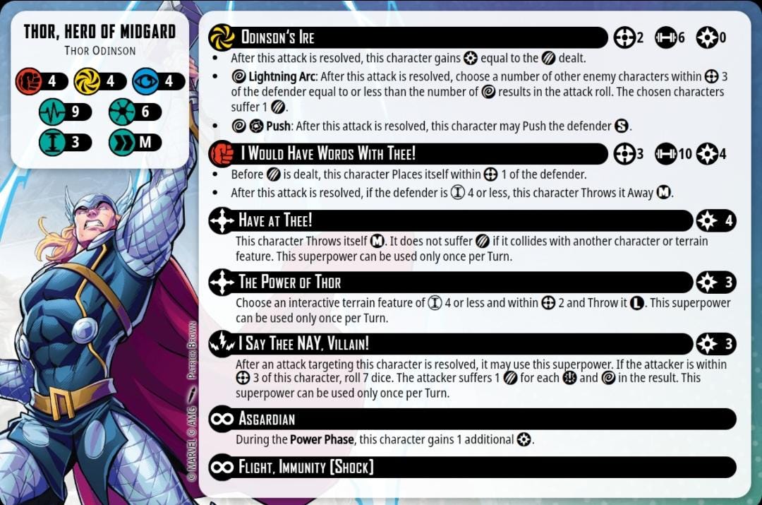 Thor, Hero of Midgard - 2025 Update/errata - Etsy