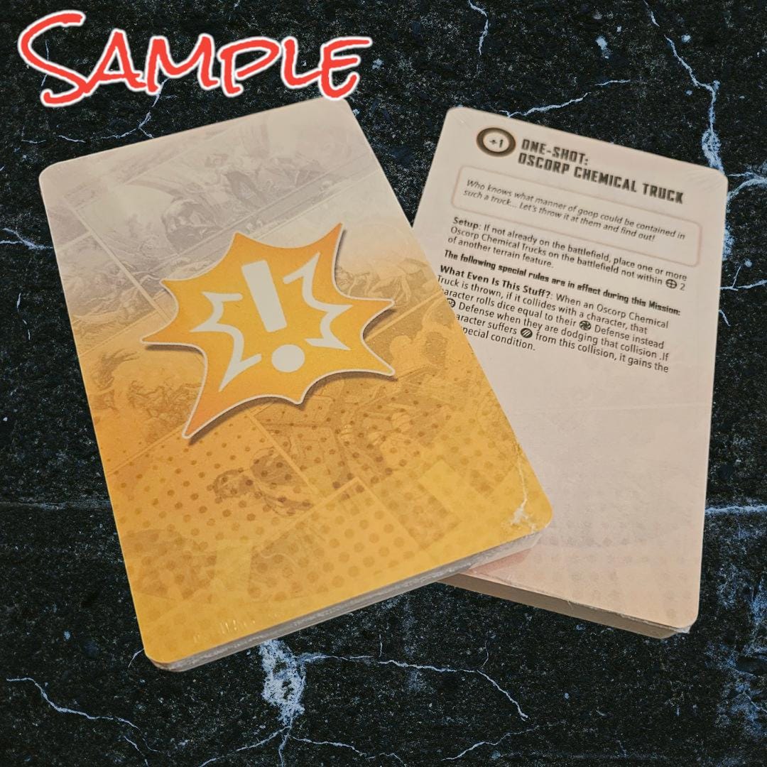 One-shot Cards - All 26 Cards - MCP - Marvel Crisis Protocol - Etsy