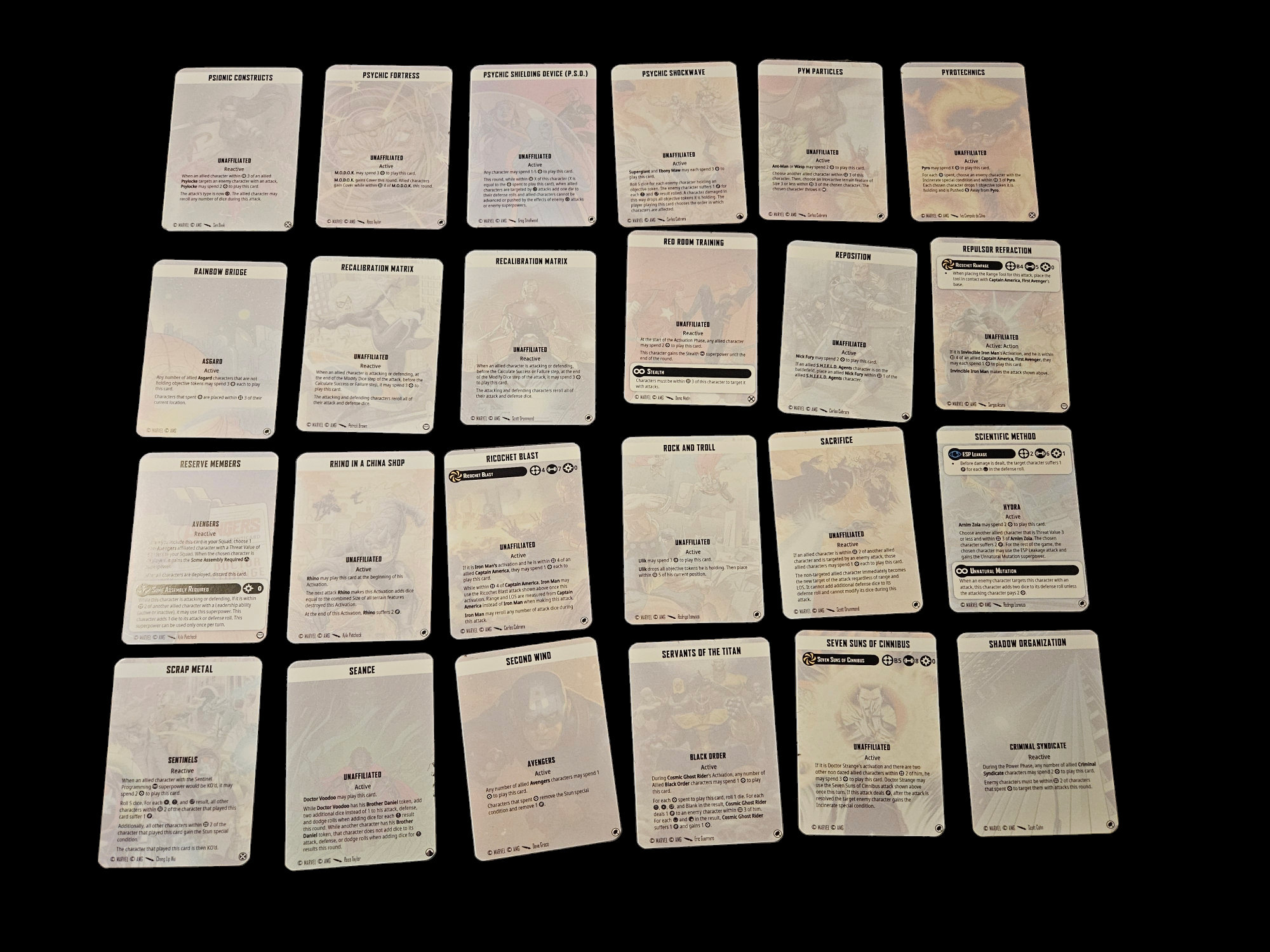 Tactics Card Pack - Complete Collection - 2019 to August 2024 - 259 ...
