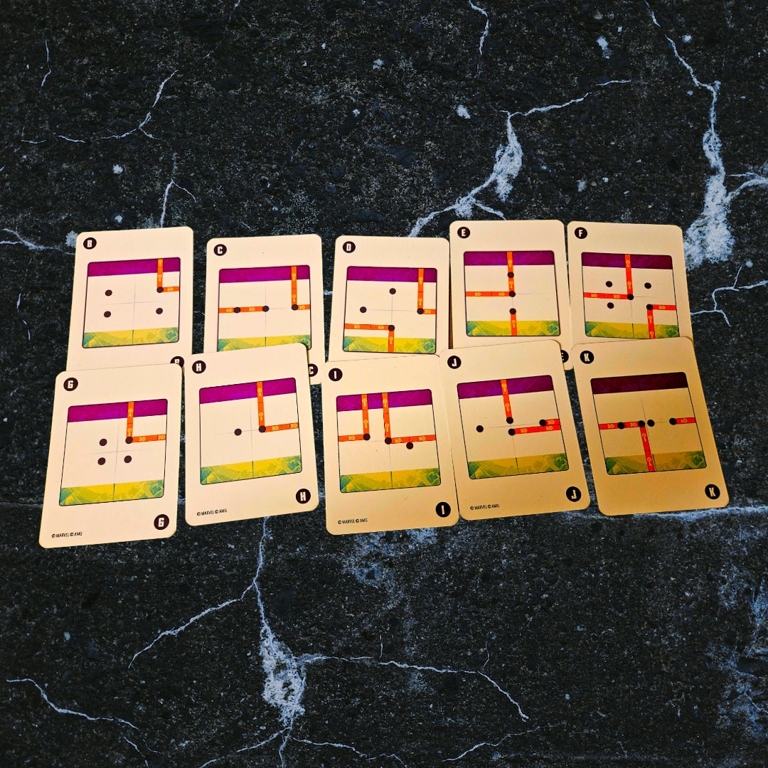 Marvel Crisis Protocol Card Pack 4 Updated Crisis Cards / Tactic Cards ...