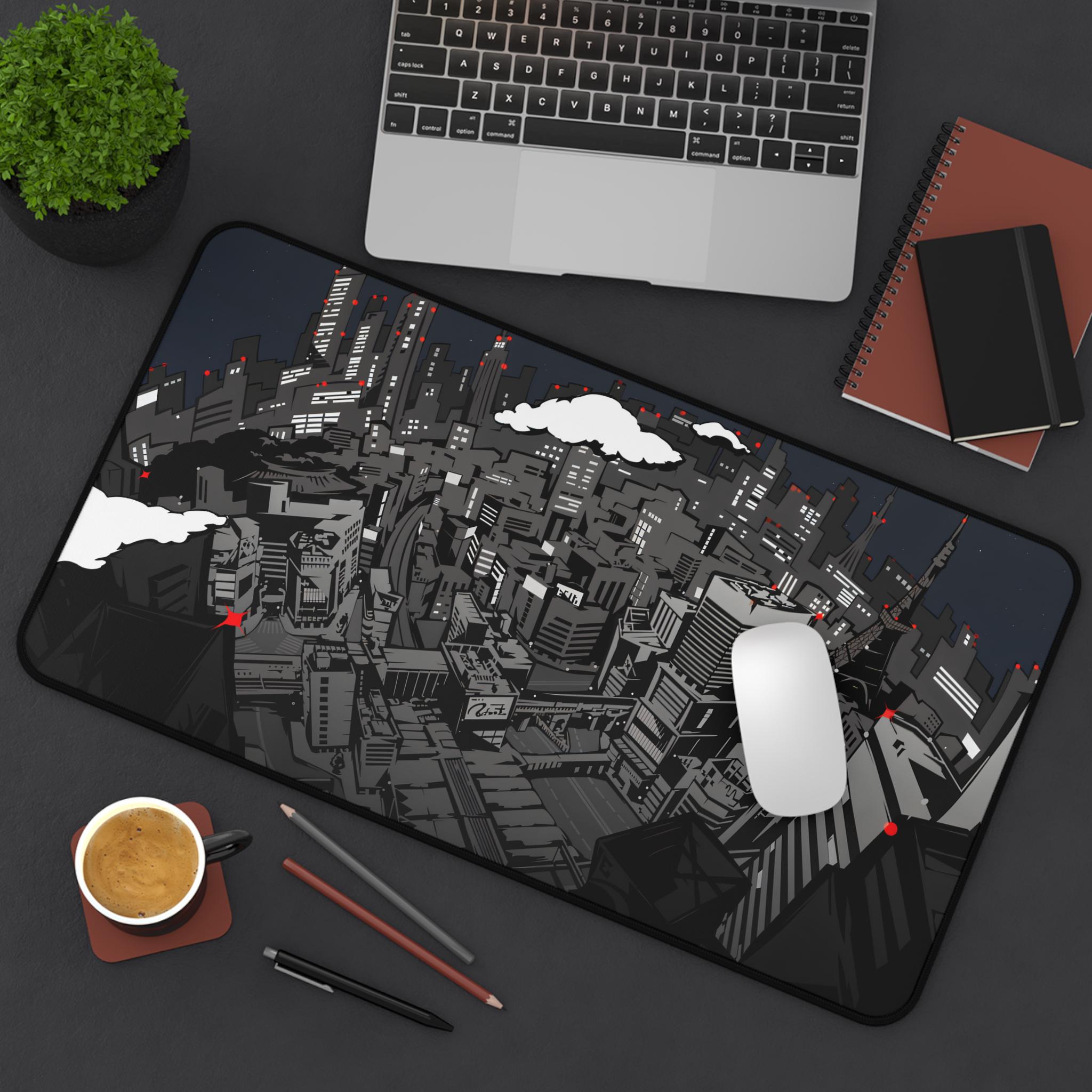 Persona 5 Desk Mat: Nighttime Tokyo Cityscape Gaming Mat - Etsy