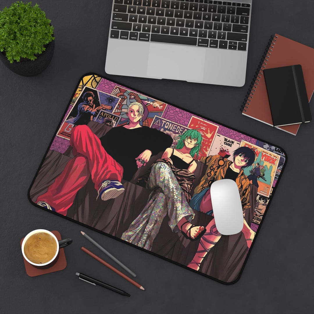 Sakamoto Days Desk Mat, Anime Fans Gift, Rion Akao, Yoichi Nagumo ...
