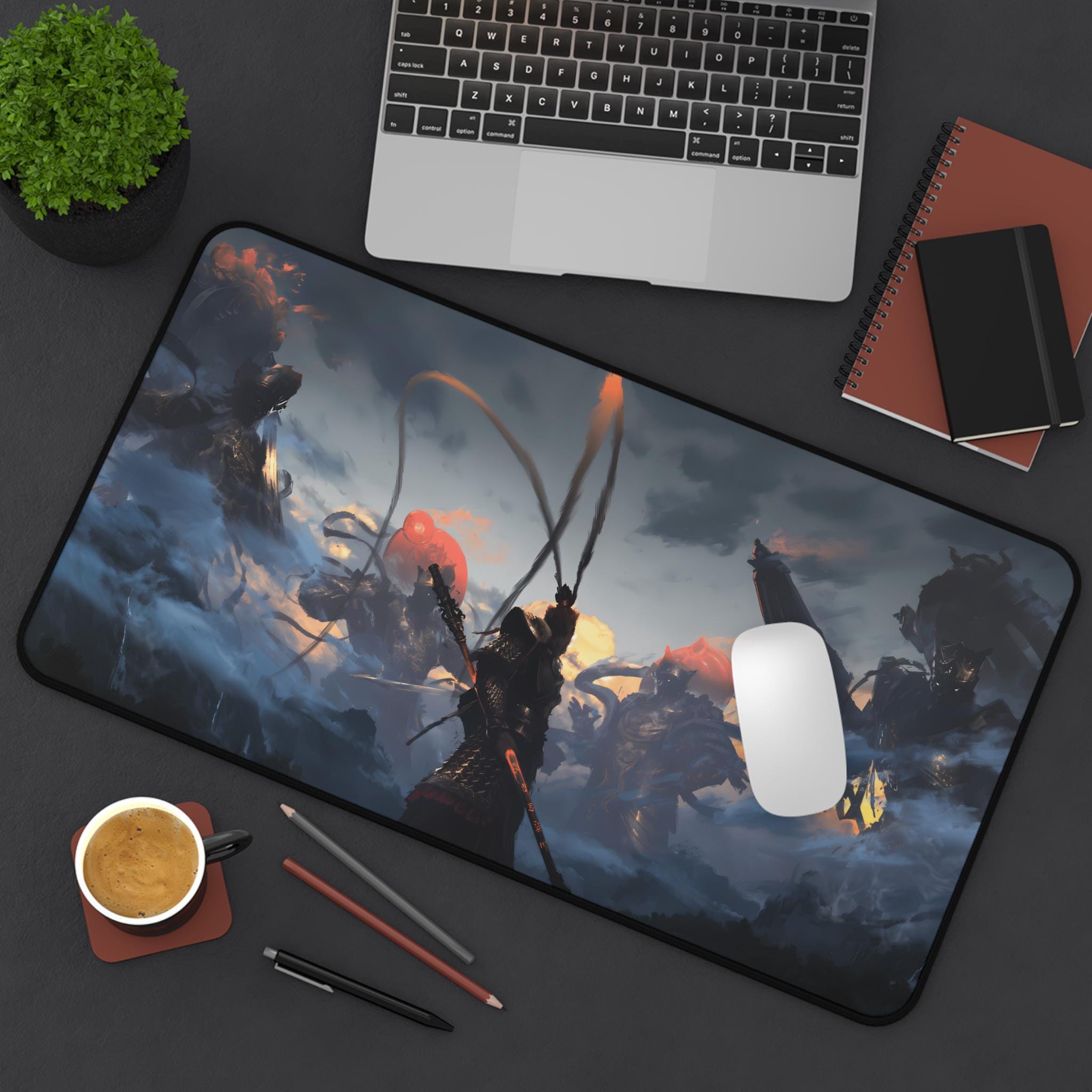 Black Myth Wukong Desk Mat - Gaming Mousepad, Gift for Gamers, Chinese ...