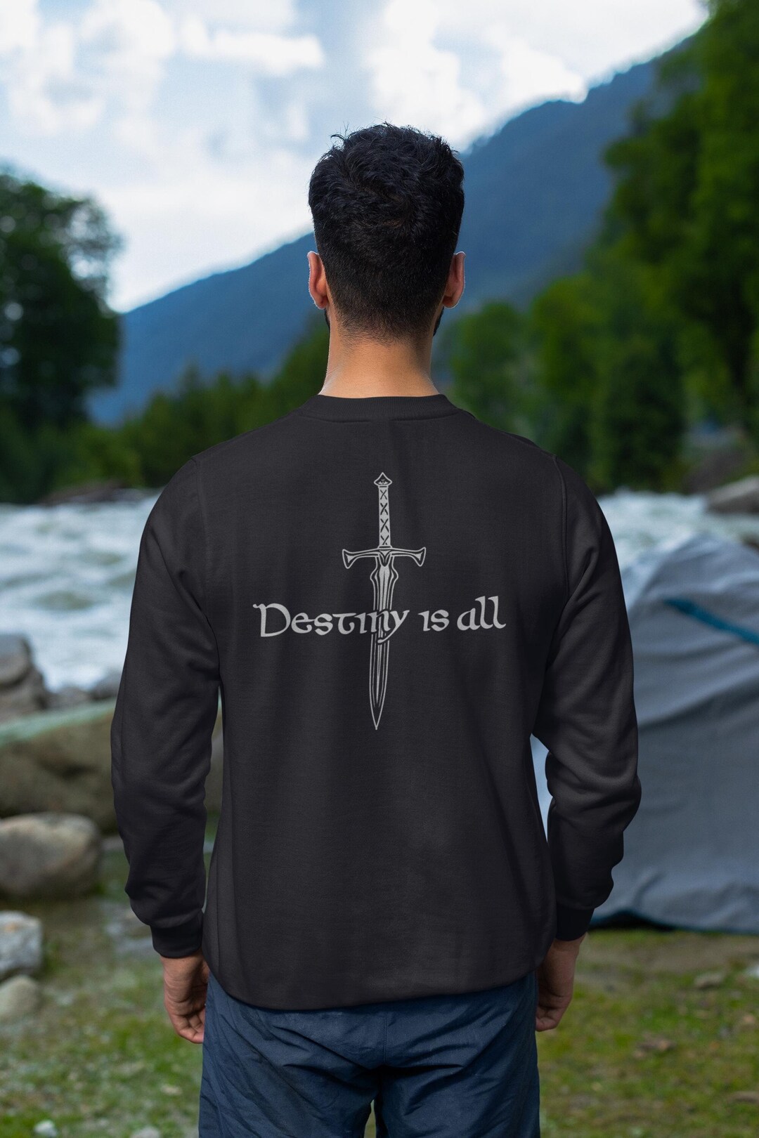 The Last Kingdom Sweatshirt: Destiny is All, Uhtred Graphic - Etsy UK