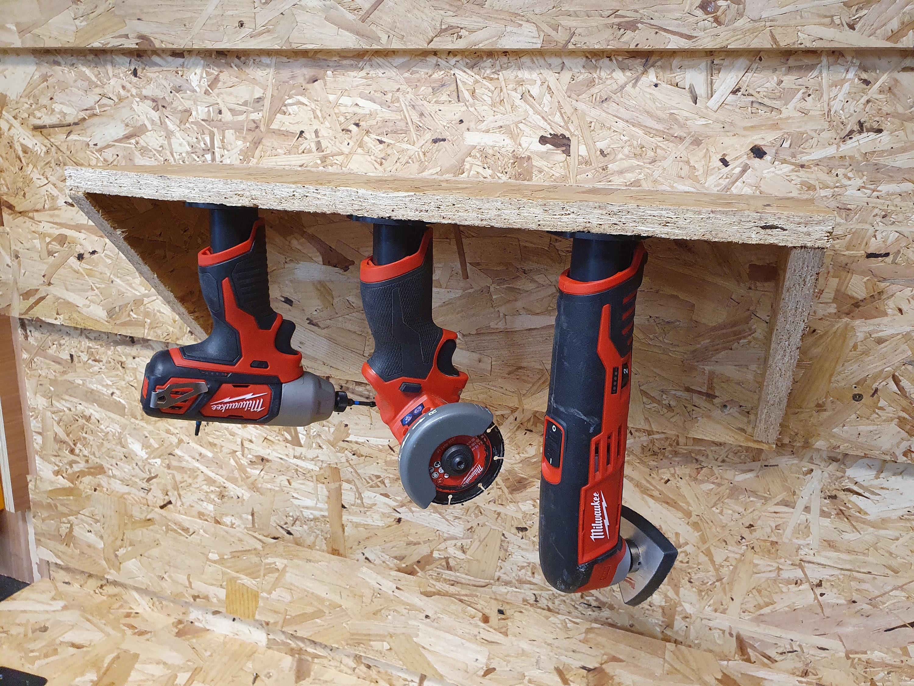 Milwaukee M12 Compatible Tool Mounts / Holders by Stealthmounts for ...