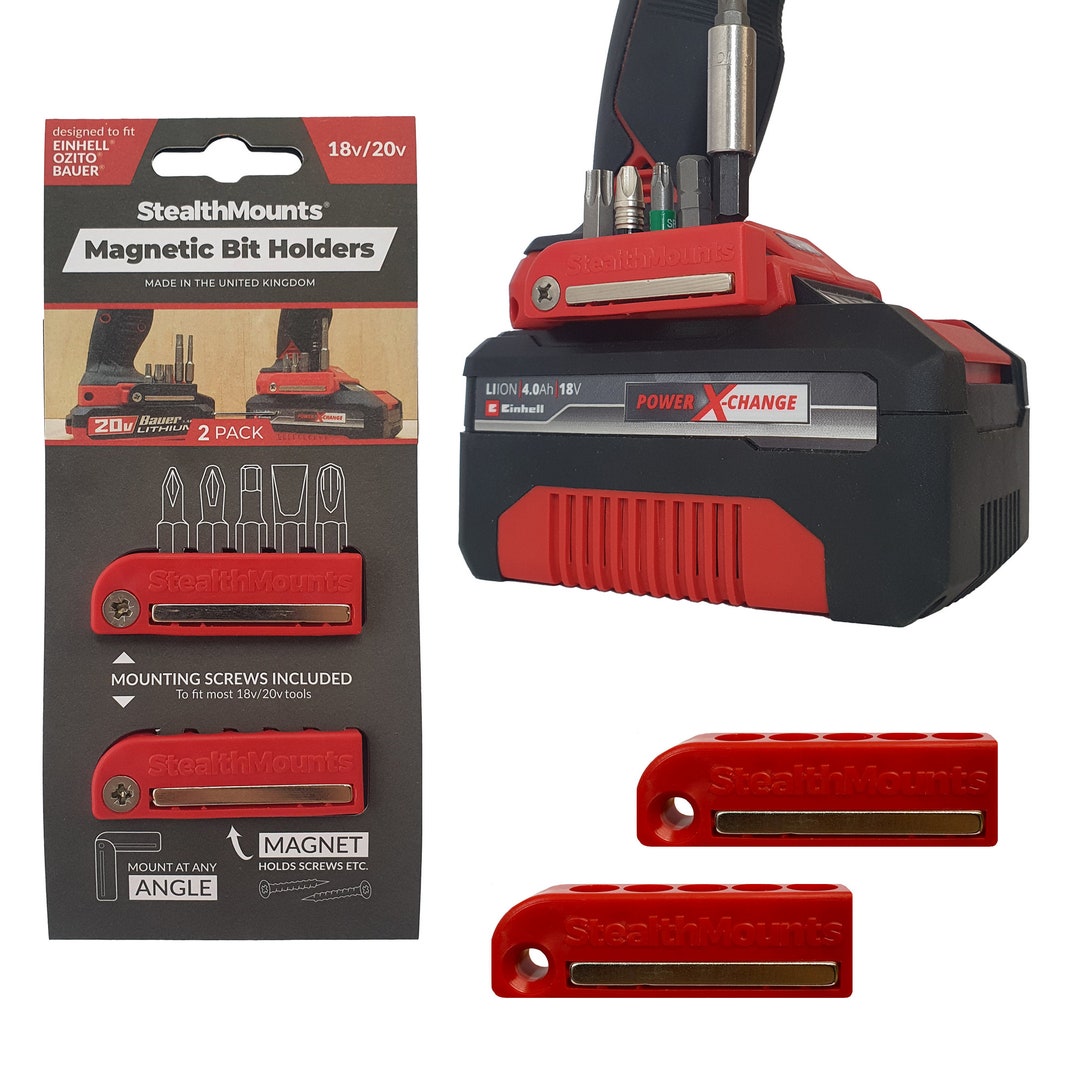 Ozito Compatible Magnetic Bit Holder for Cordless Drill / Impact Driver ...