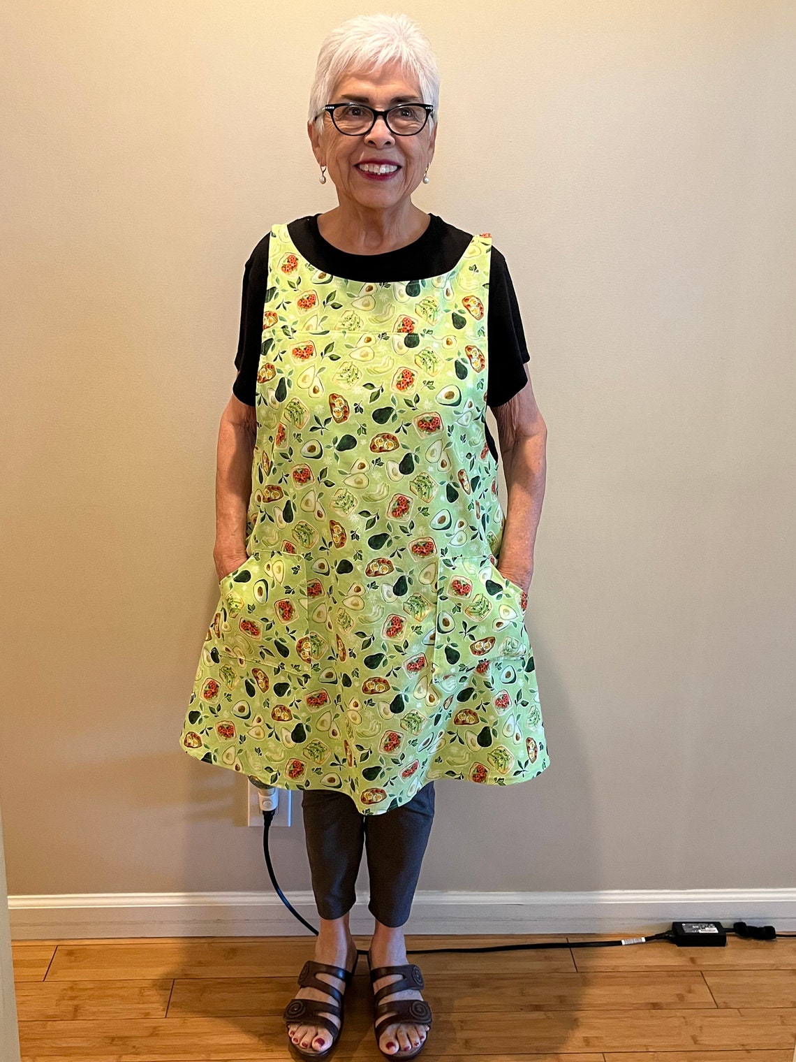 Avocado Full Apron - Etsy