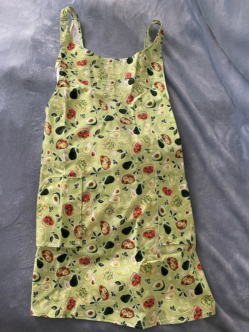 Avocado Full Apron - Etsy