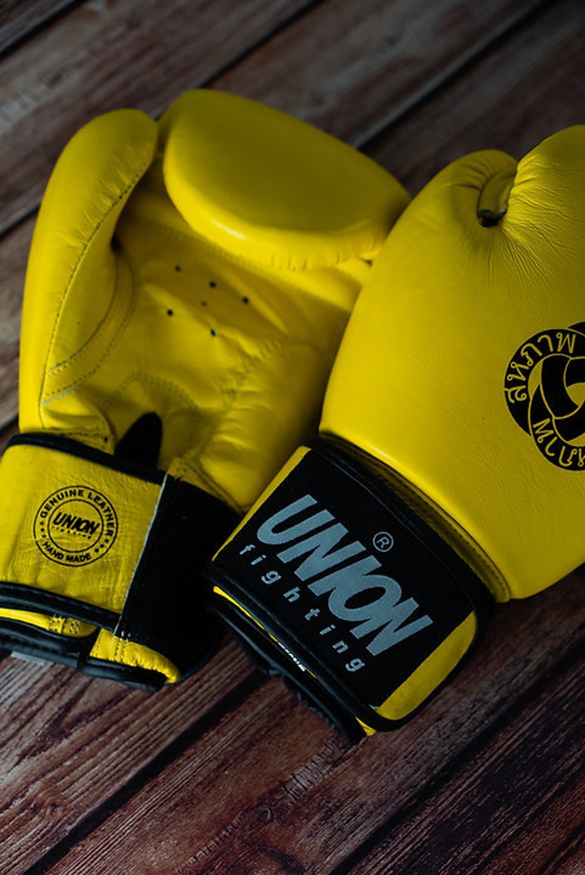 Hand Made UNION Fighting Ripe Lemon Full Leather Boxing Gloves - Etsy