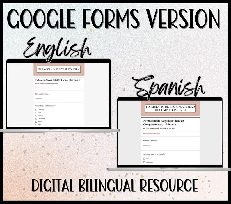 Elementary Behavior Reflection & Accountability Form | Upper Grades ...