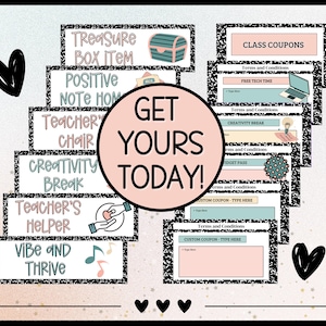 Editable Classroom Coupons | Printable Student Reward Cards | Positive ...