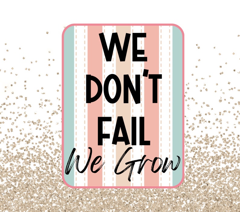 Motivational Classroom Posters Coral Classroom Decor - Etsy