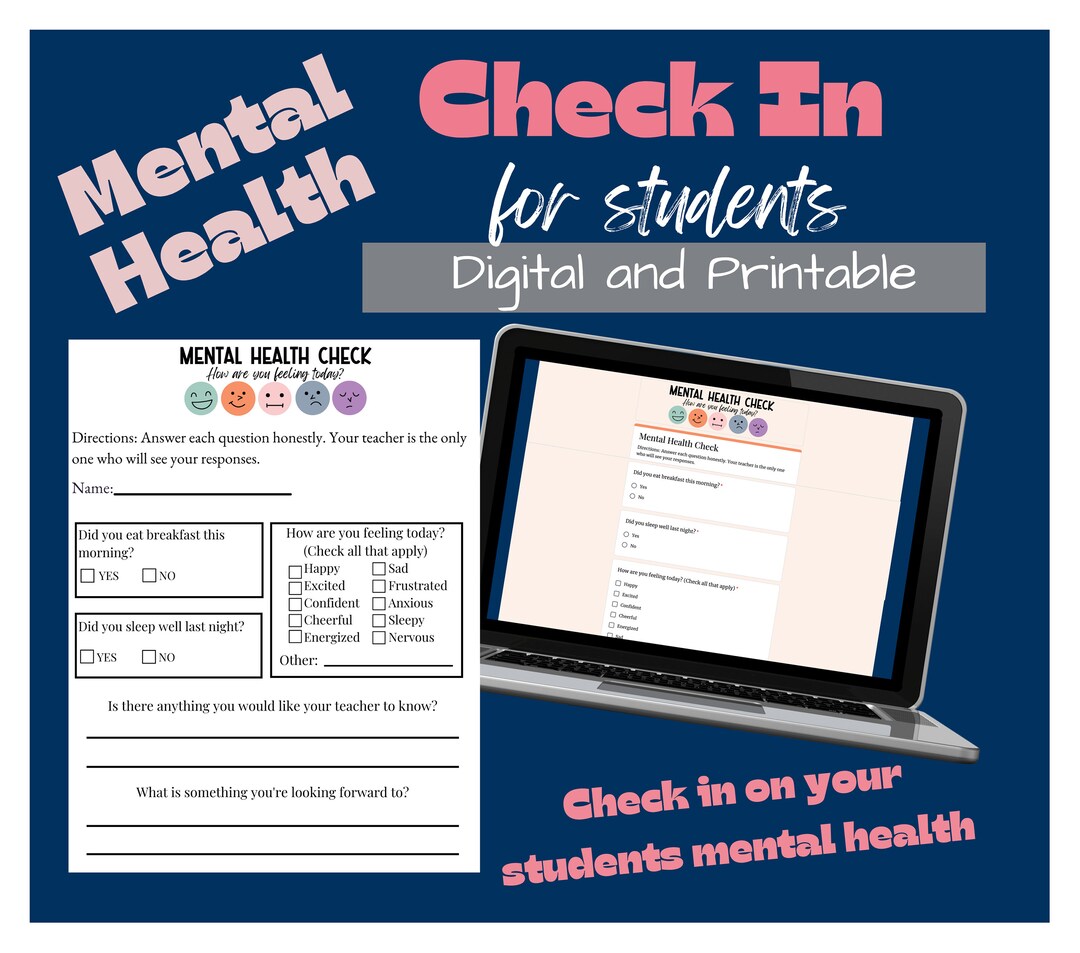 Mental Health Check for Students Mental Health Check in Student Check ...