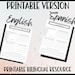 Middle and High School Behavior Accountability Form | Digital and ...