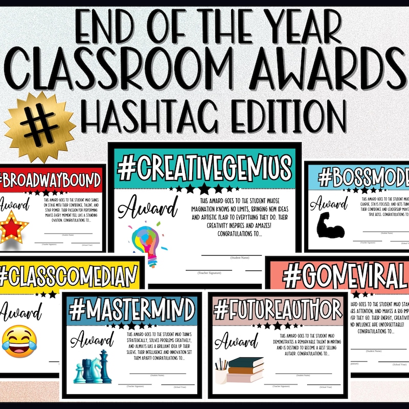 Fun Pre K Awards - Etsy