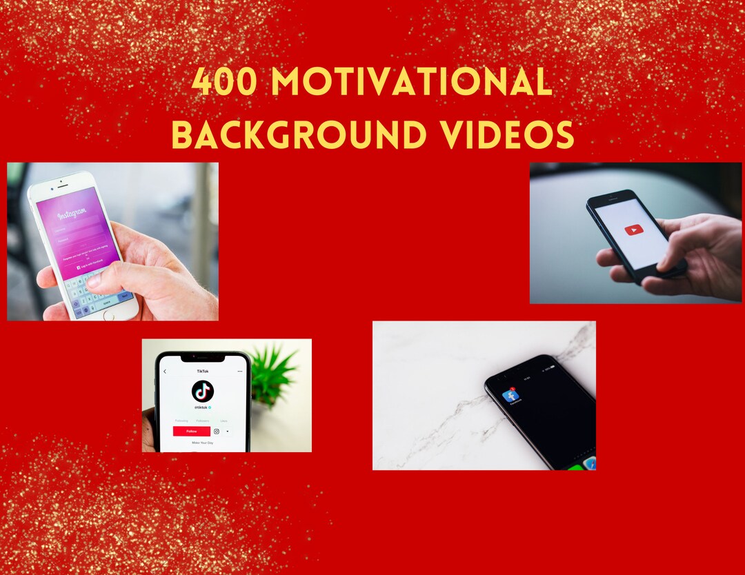 400 MOTIVATIONAL BACKGROUND VIDEOS Videos for Social Media Content ...