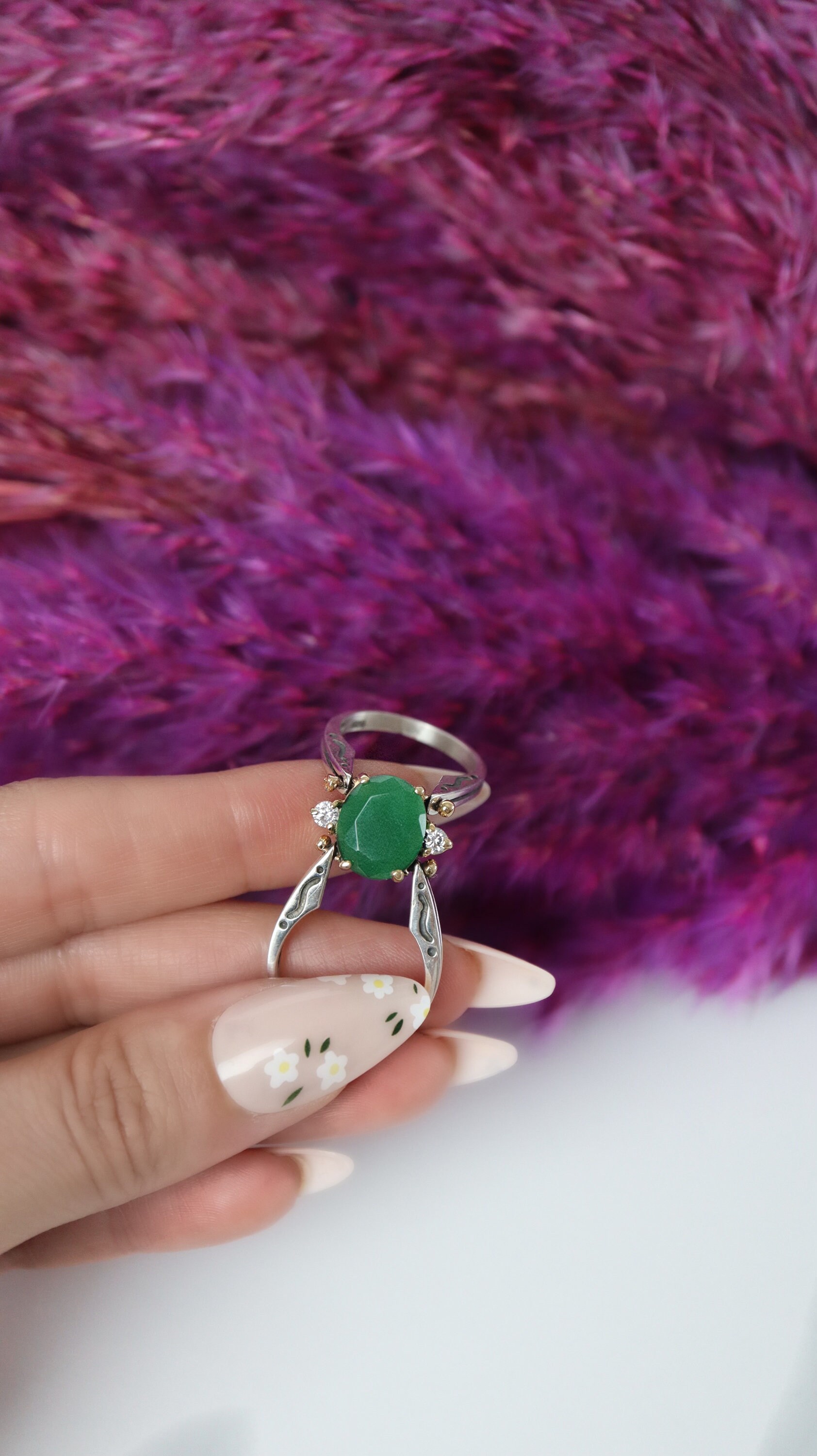 Extraordinary Ring, Reversible Ring, Two in a One Ring, CZ Silver Ring ...