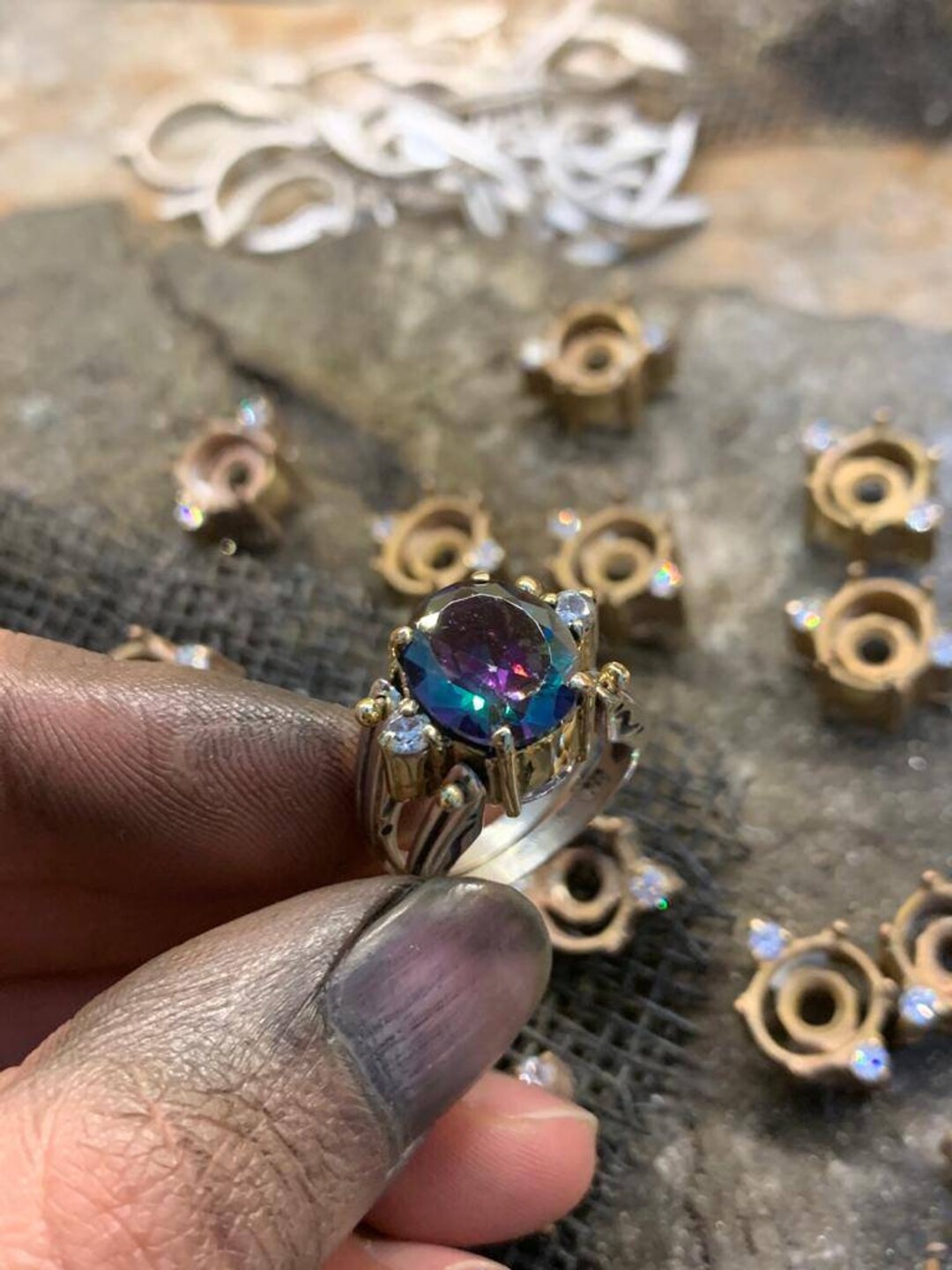 Extraordinary Ring, Reversible Ring, Two in a One Ring, Silver Ring ...