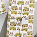 School Bus Wrapping Papers, Back to School Gifts Wrapping Paper Roll ...