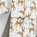 Deer Wrapping Paper Roll, Reindeer Christmas Gift Wrapping Paper ...