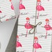 Flamingo Wrapping Paper Roll, Christmas Flamingo Gift Wrapping Paper ...