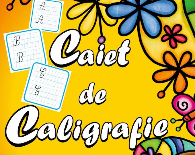 Caiet De Caligrafie Traditionala - Alfabetul Românesc în Liniatura De ...